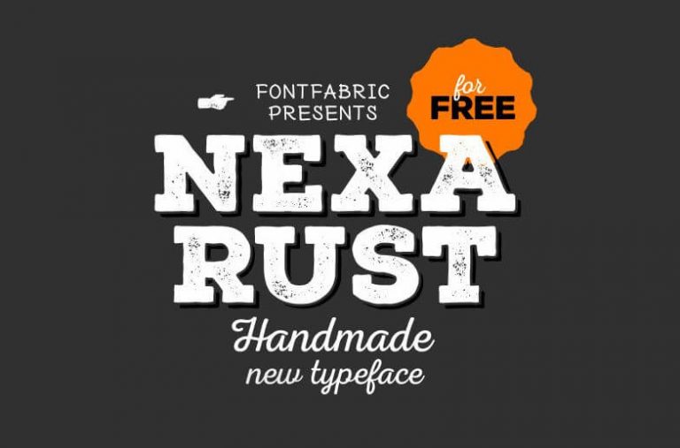 Nexa Rust Font