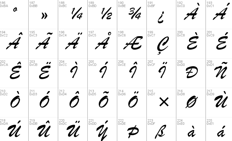 Brush Script Mt Font
