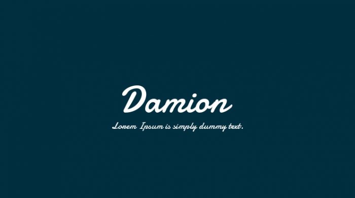 Damion Font