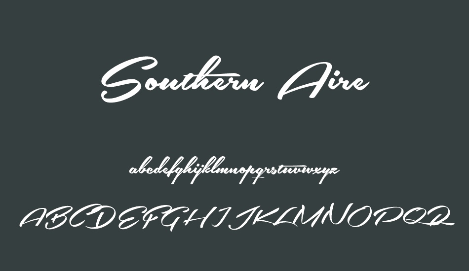Southern Aire Font