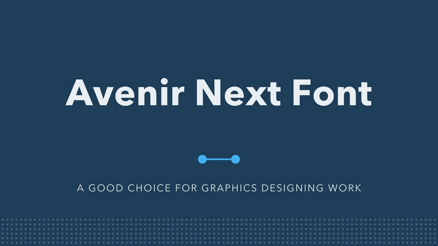 Avenir Next Font Free Download