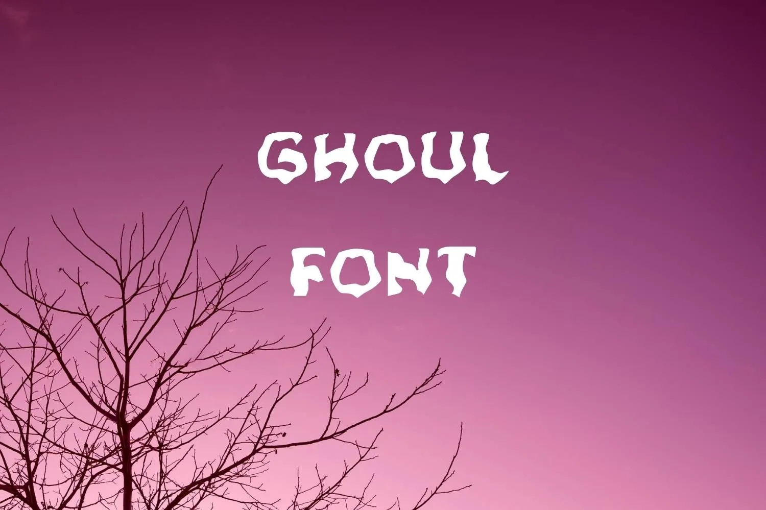 Ghoul Font Free Download
