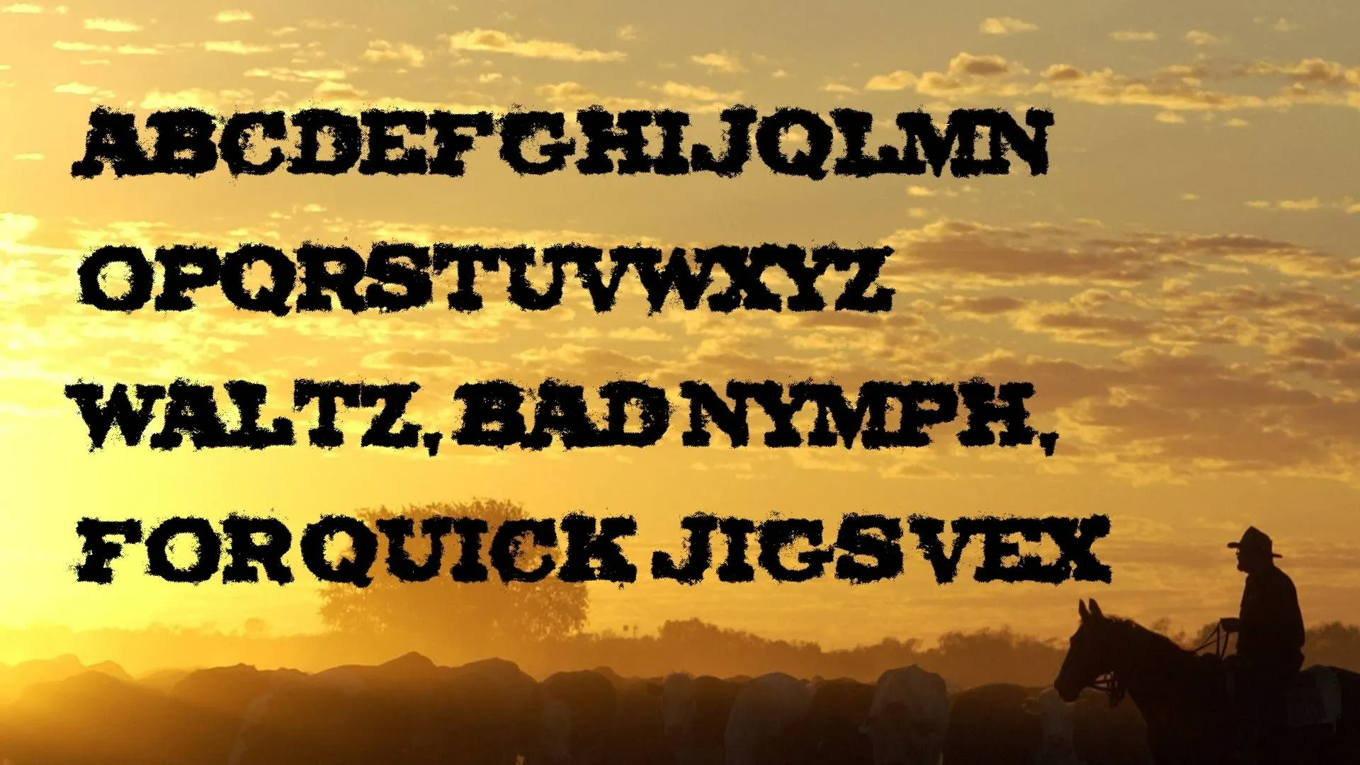 Cowboy Font Free Download