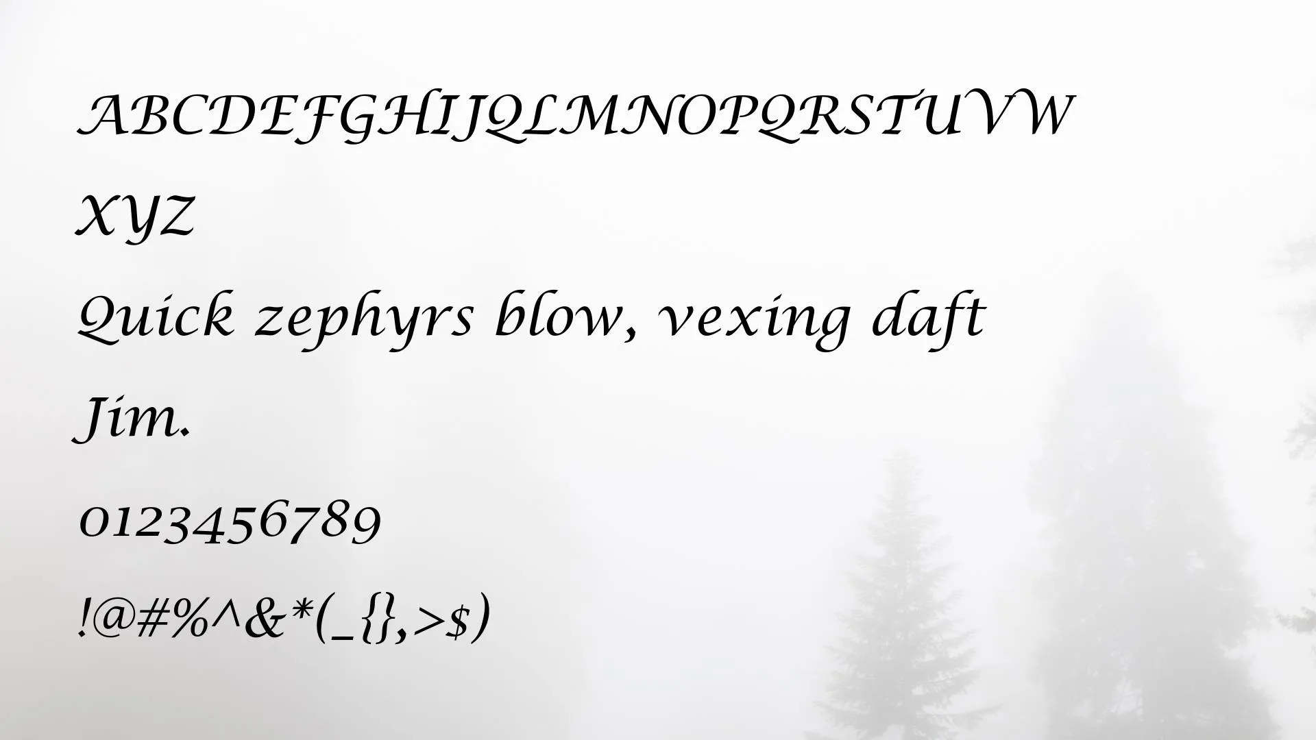 Lucida Calligraphy Font Free Download