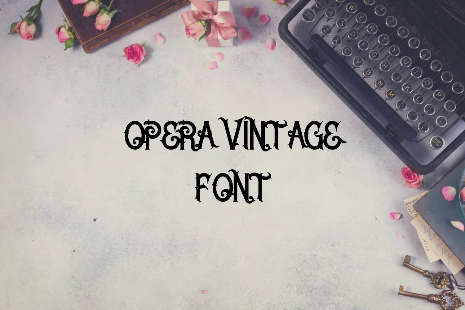 Opera Vintage Font Free Download