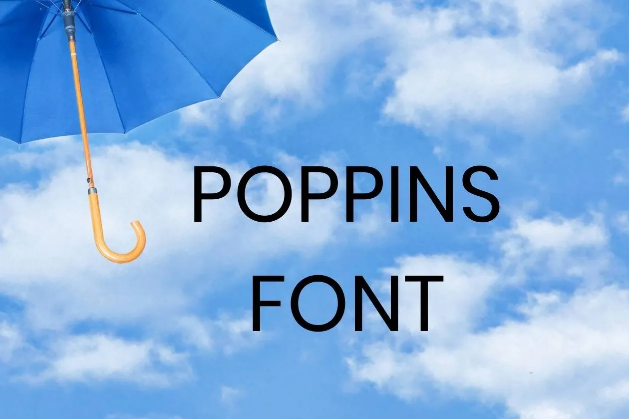 Poppins Font Free Download