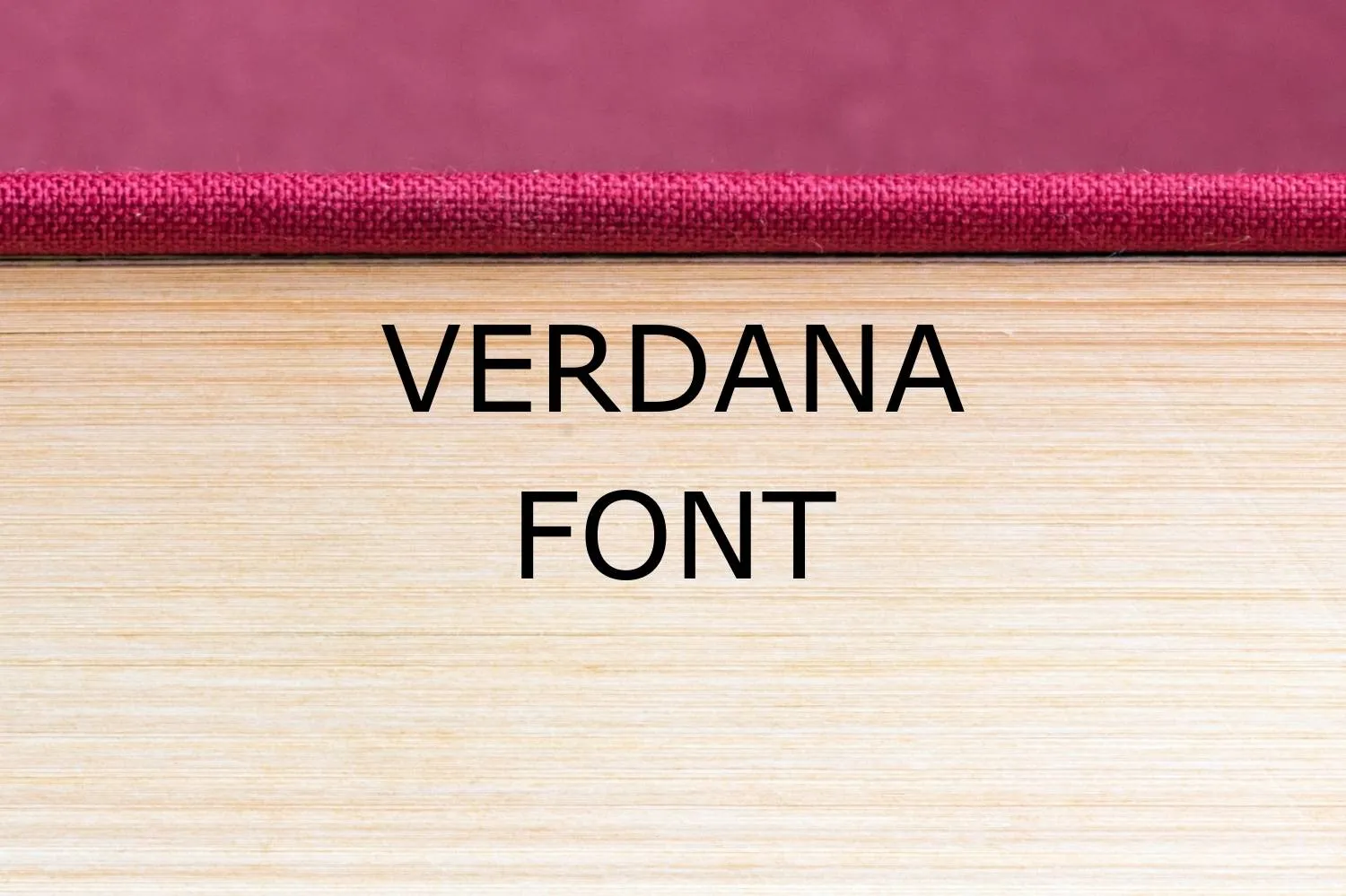 Verdana Font Free Download
