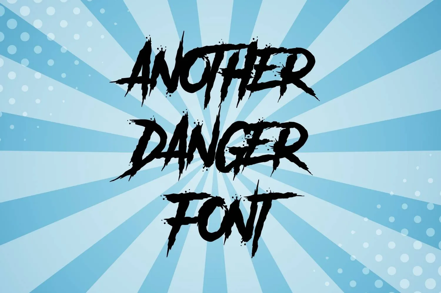Another Danger Font Free Download