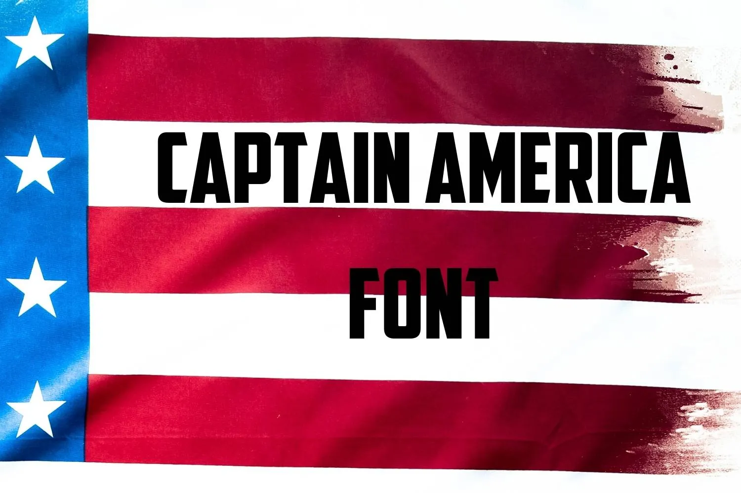Captain America Font Free Download