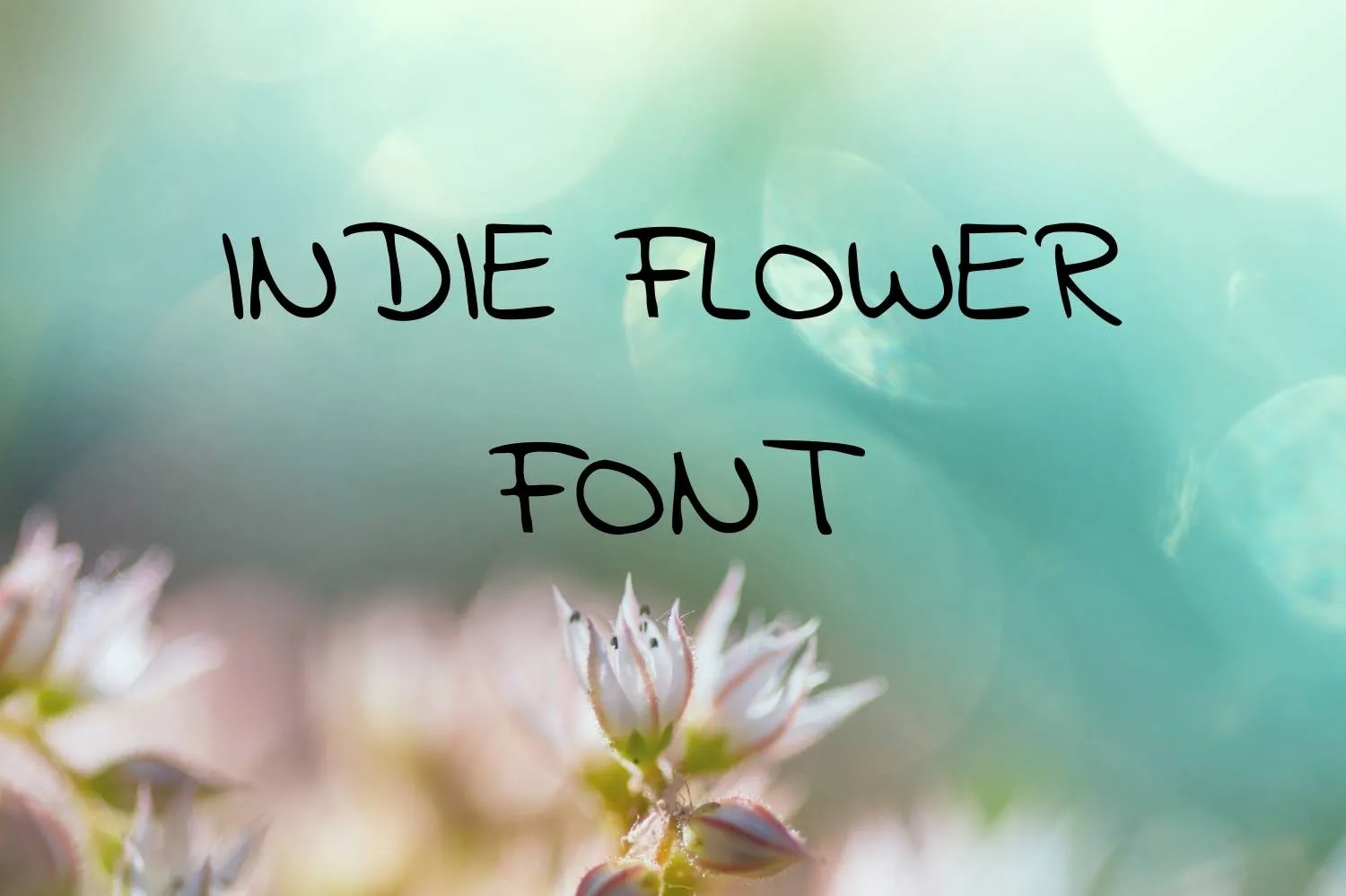 Indie Flower Font Free Download