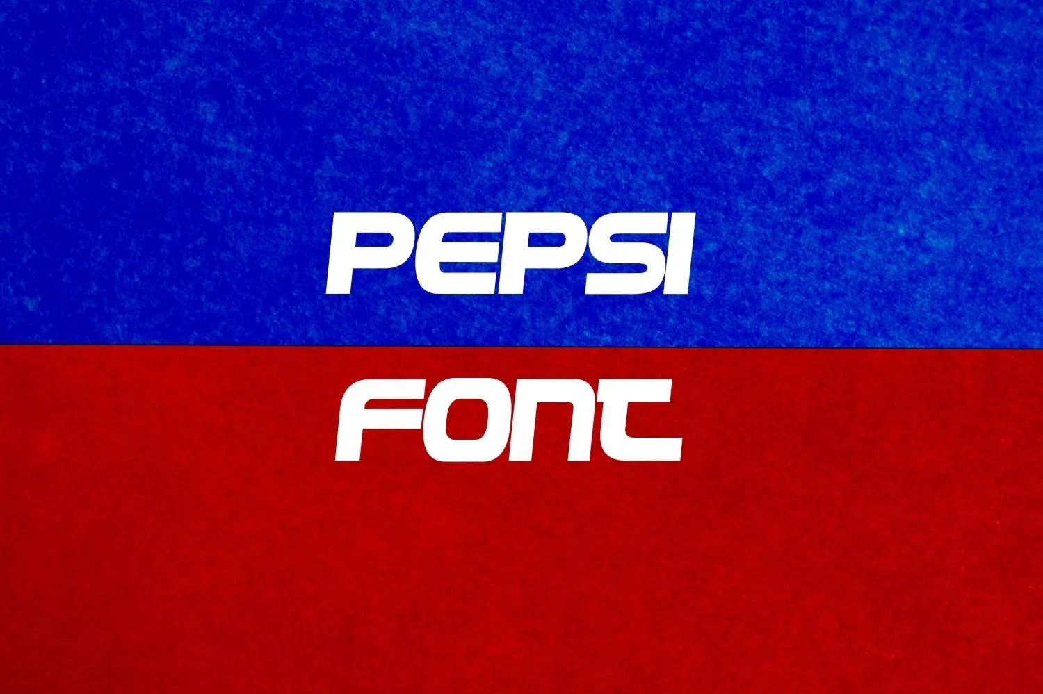 Pepsi Font Free Download