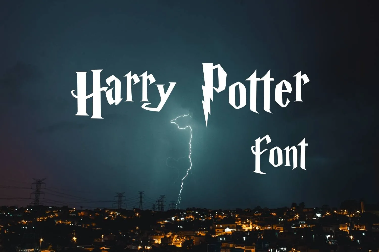 Harry Potter Font