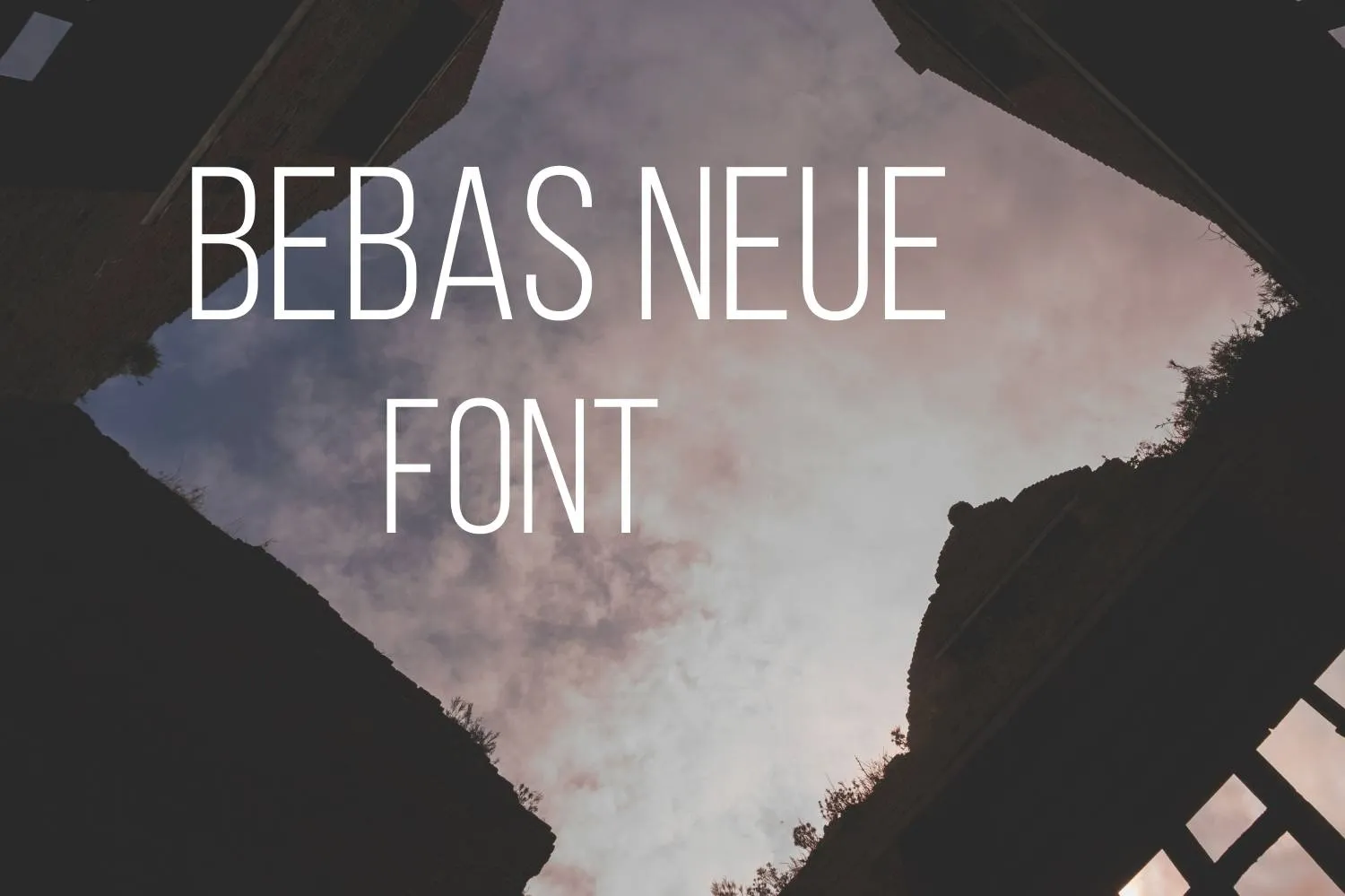 Bebas Neue Font Free Download