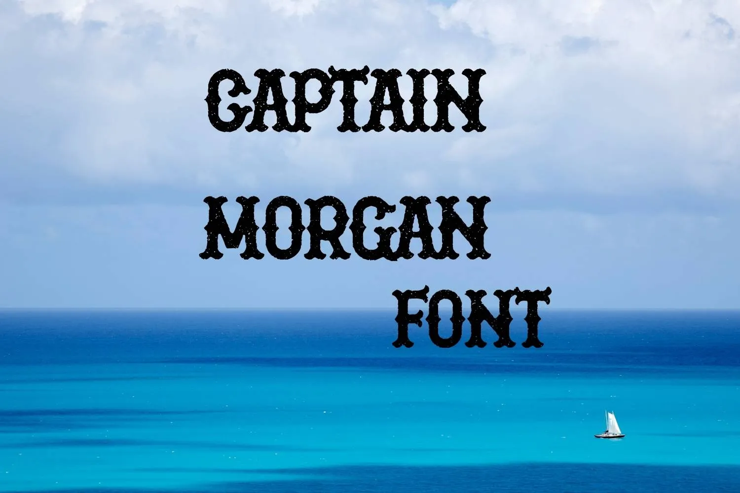 Captain Morgan Font Free Download