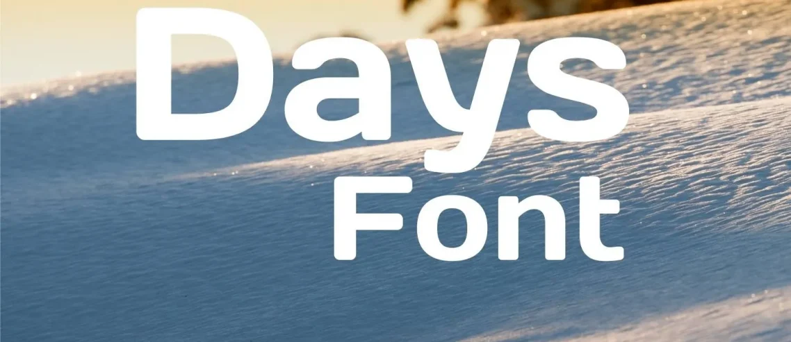 Days Font Free Download