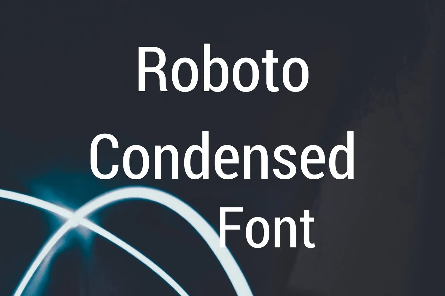 Roboto Condensed Font Free Download