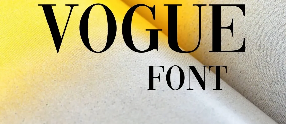 Vogue Font Free Download