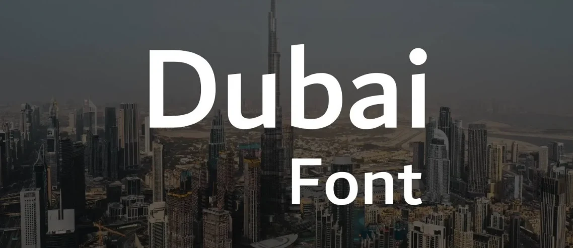 Dubai Font Free Download