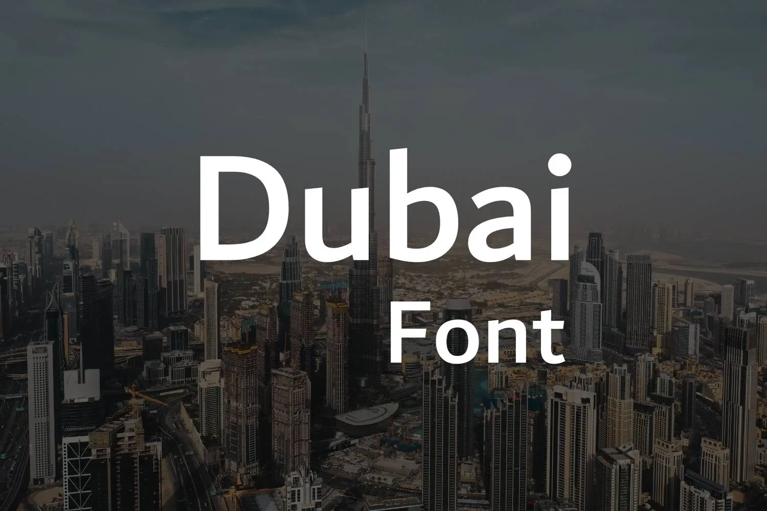 Dubai Font Free Download