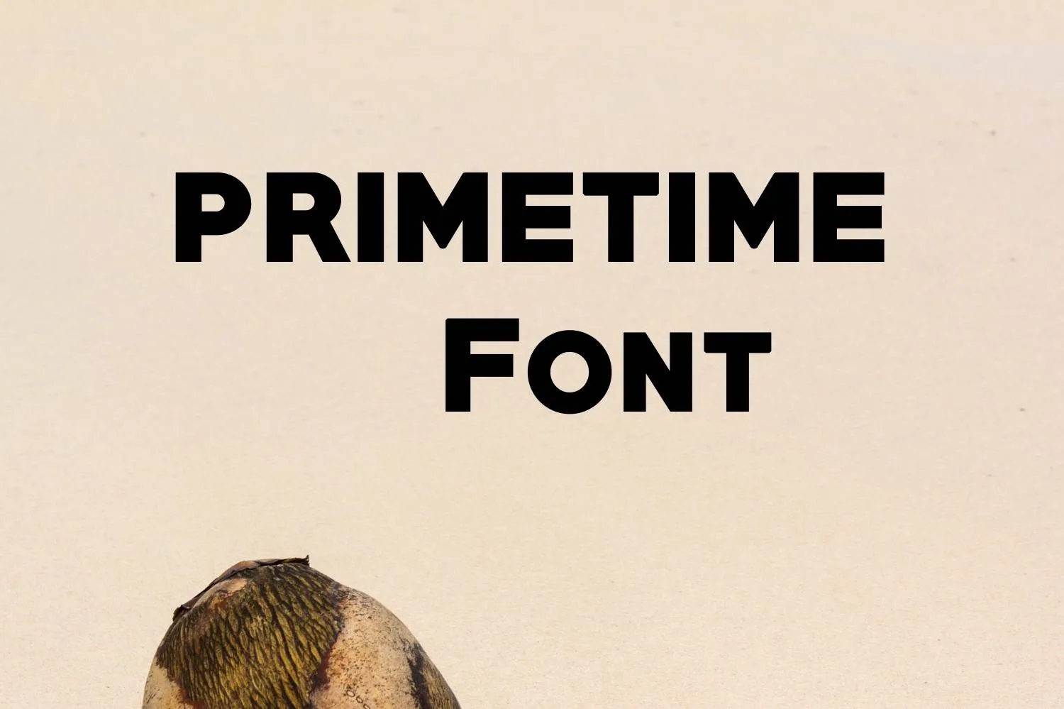 Primetime Font Free Download