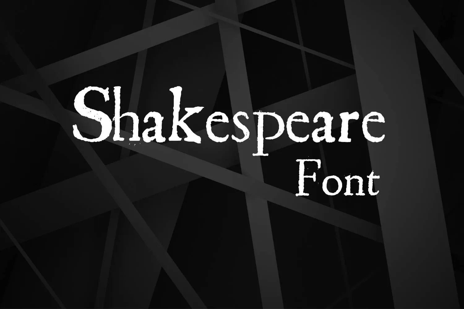 Shakespeare Font Free Download