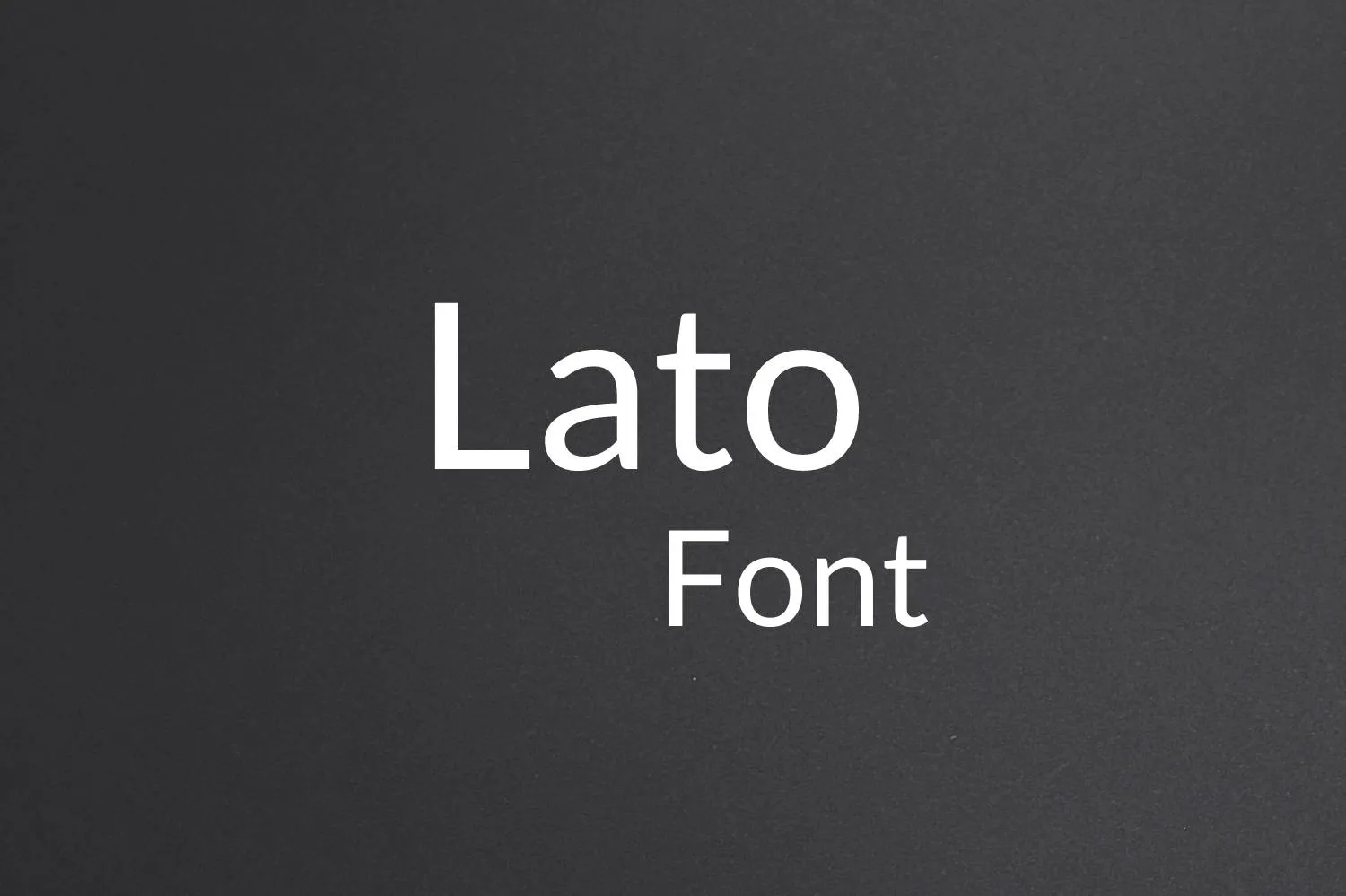 Lato Font Free Download