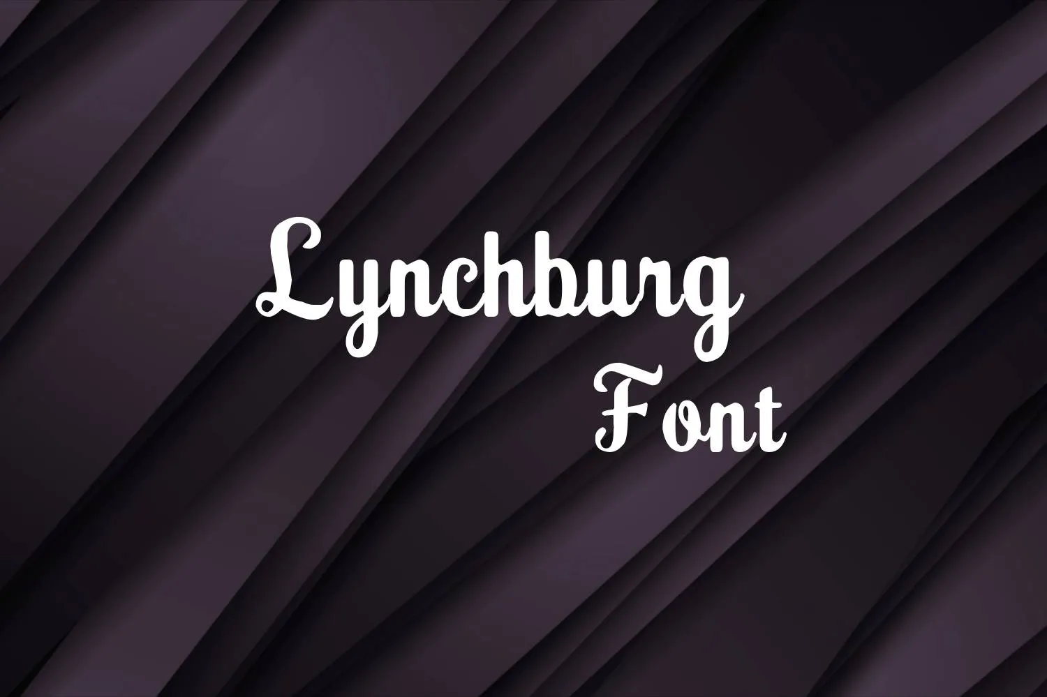 Lynchburg Font Free Download