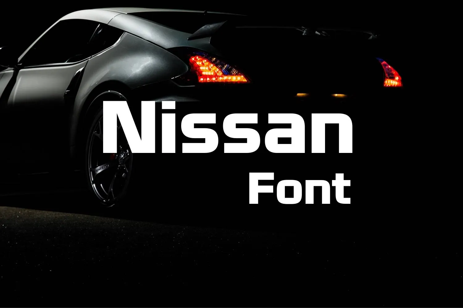 Nissan Font Free Download