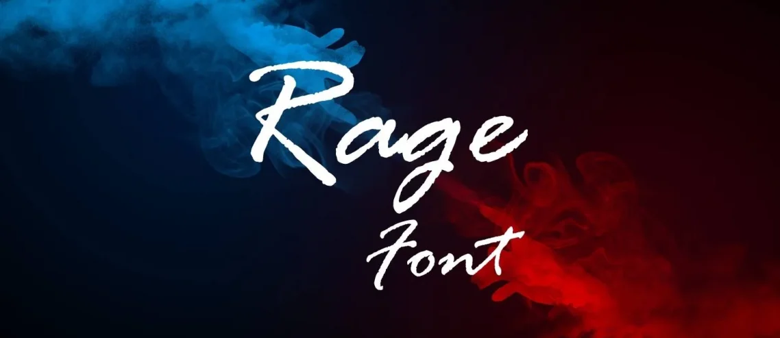 Rage Font Free Download