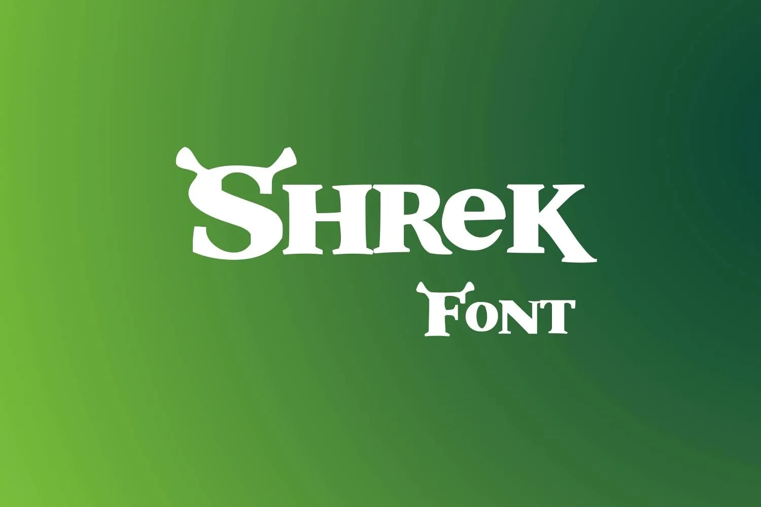 Shrek Font Free Download