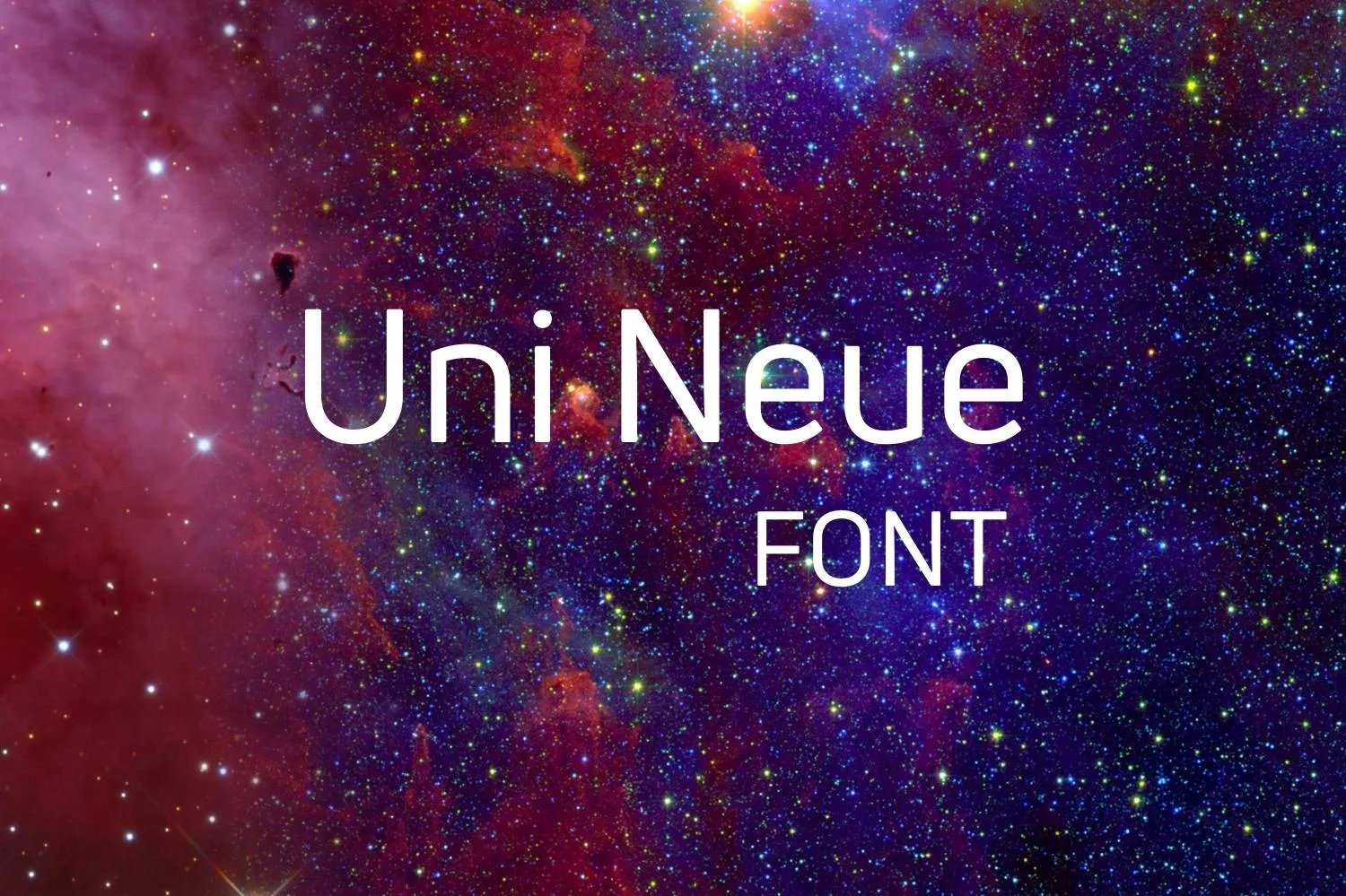 Uni Neue Font Free Download