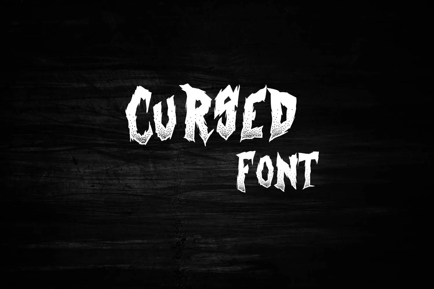 Cursed Font Free Download