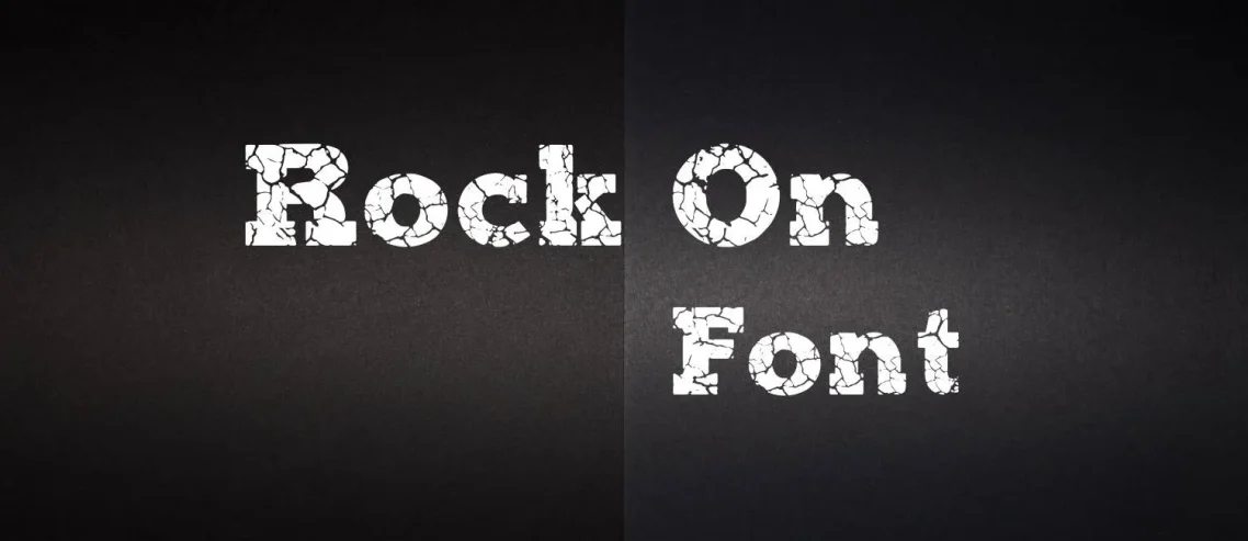 Rock on Font Free Download