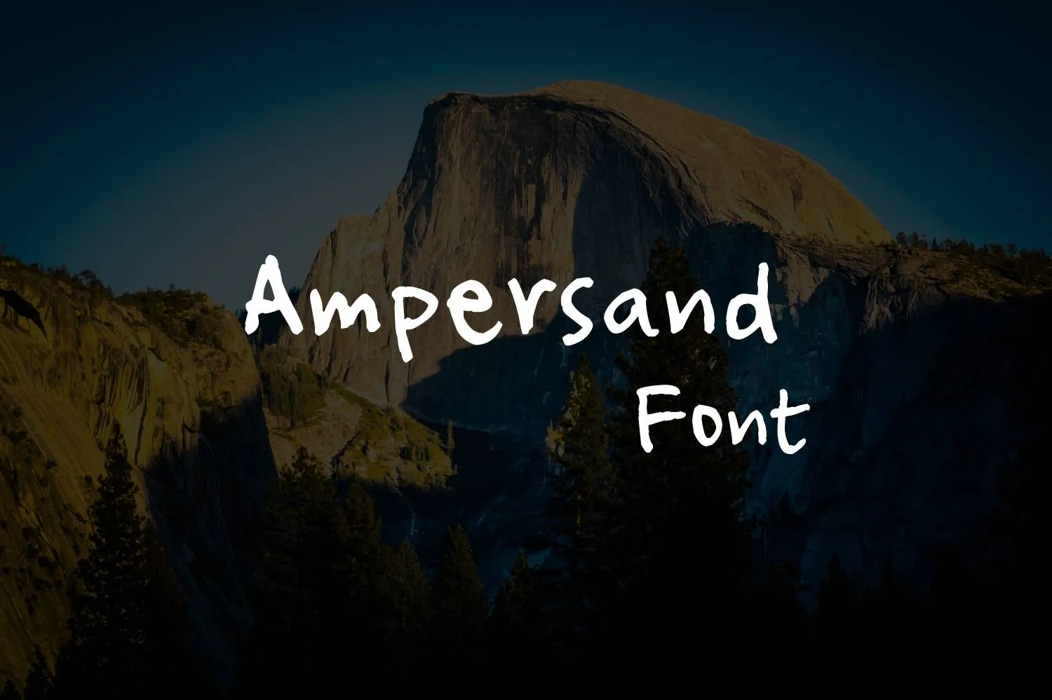 Ampersand Font Free Download