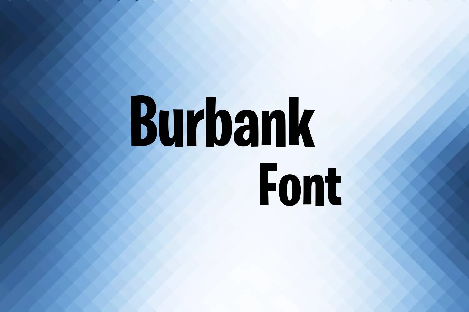 Burbank Font Free Download