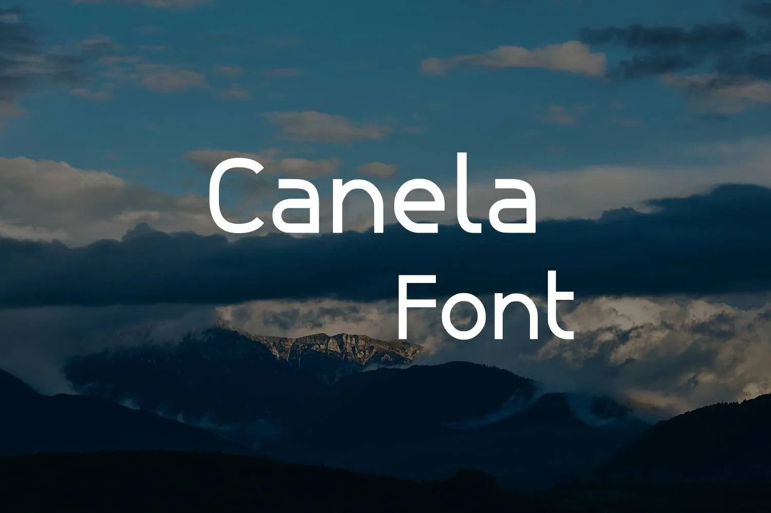 Canela Font Free Download