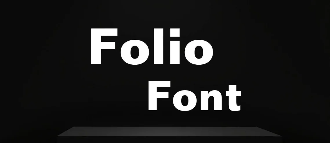 Folio Font Free Download