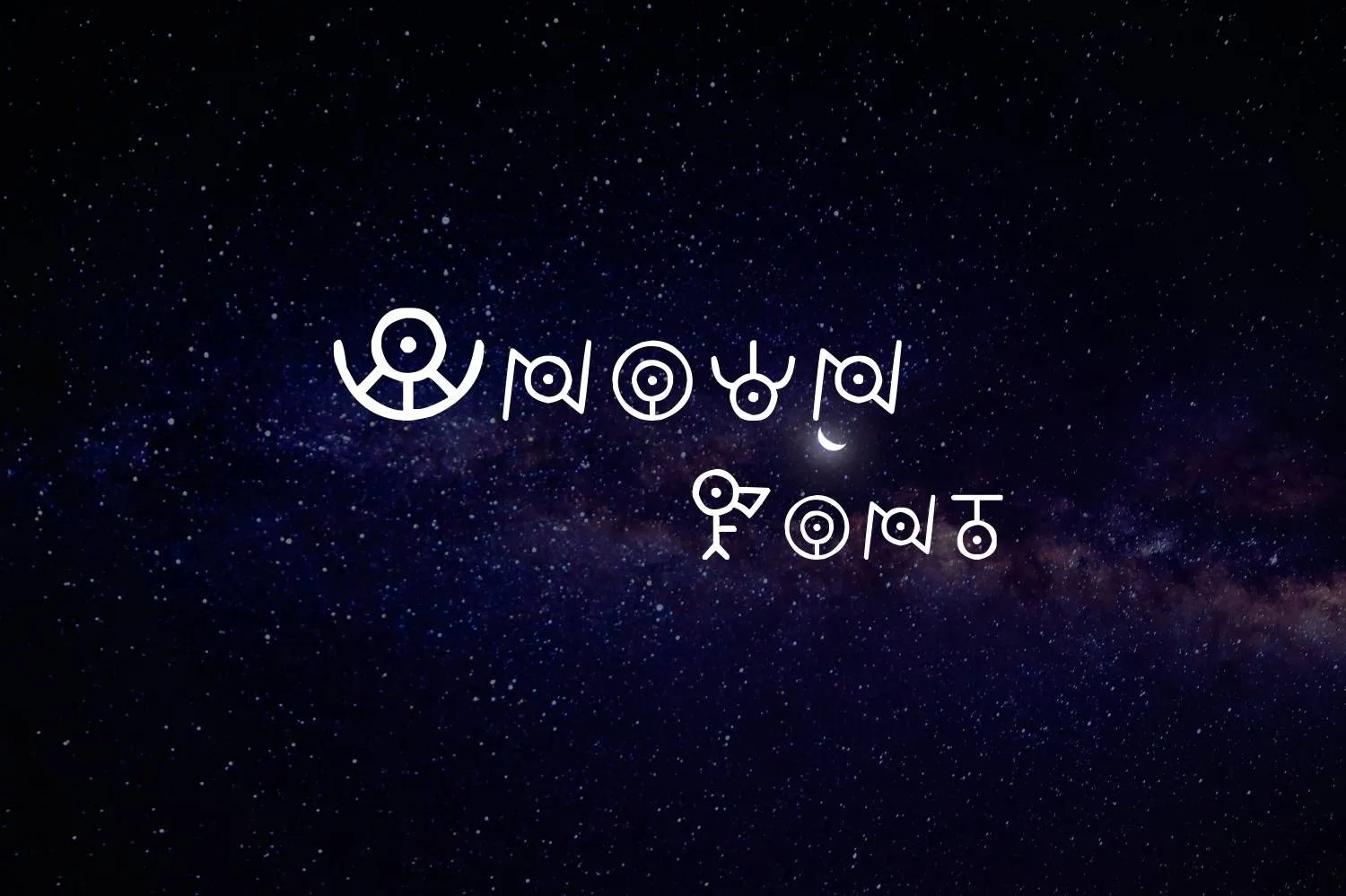 Unown Font Free Download