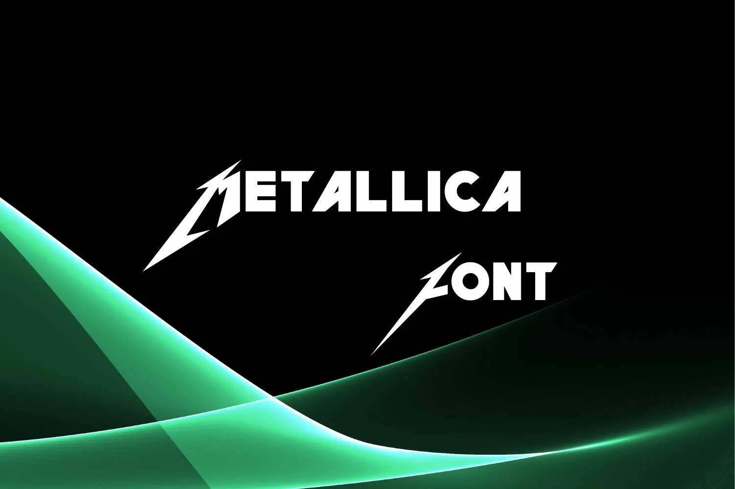 Metallica Font Free Download