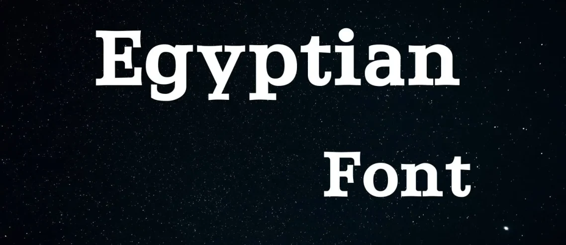 Egyptian Font Free Download
