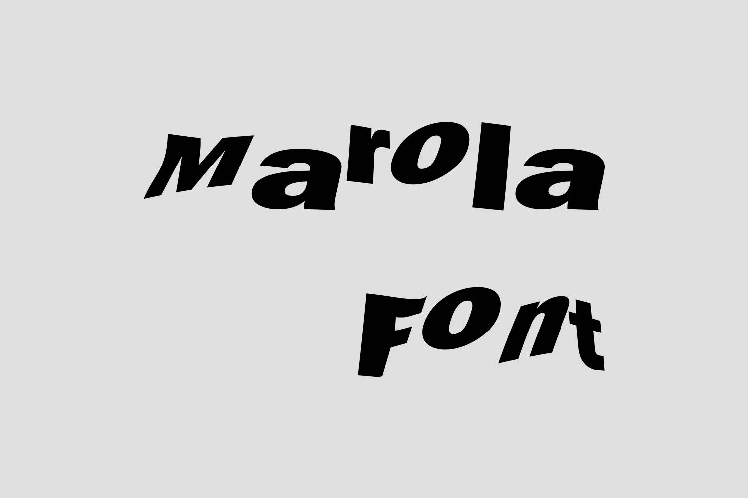 Marola Font Free Download