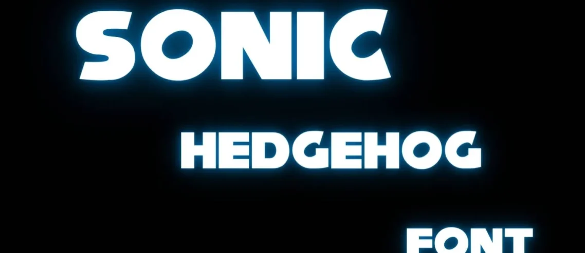 Sonic Hedgehog Font Free Download