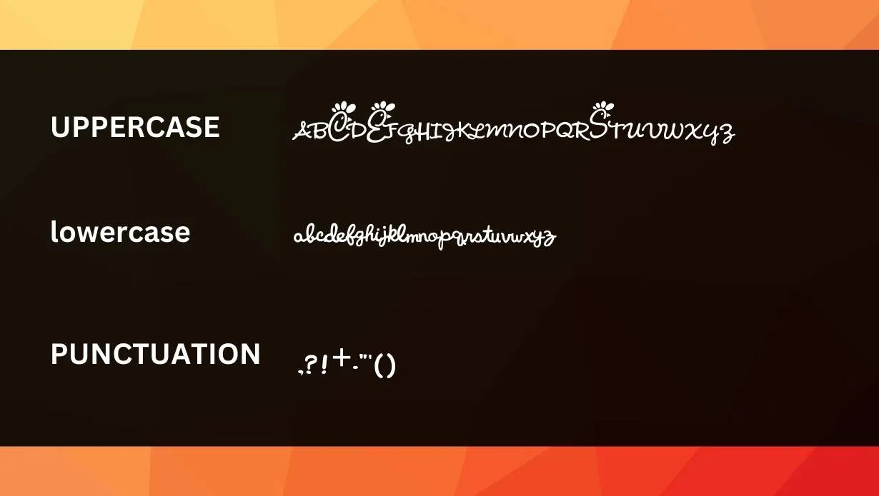 Chick Fil A Font Free Download