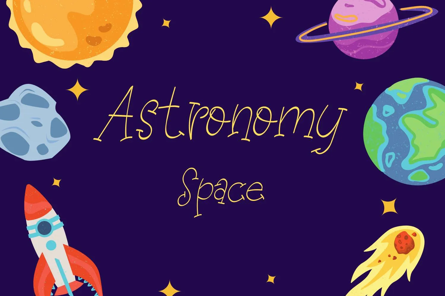 Astronomy Space Font