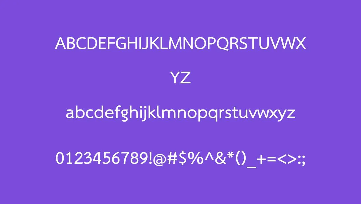Th Sarabun New Font Free Download