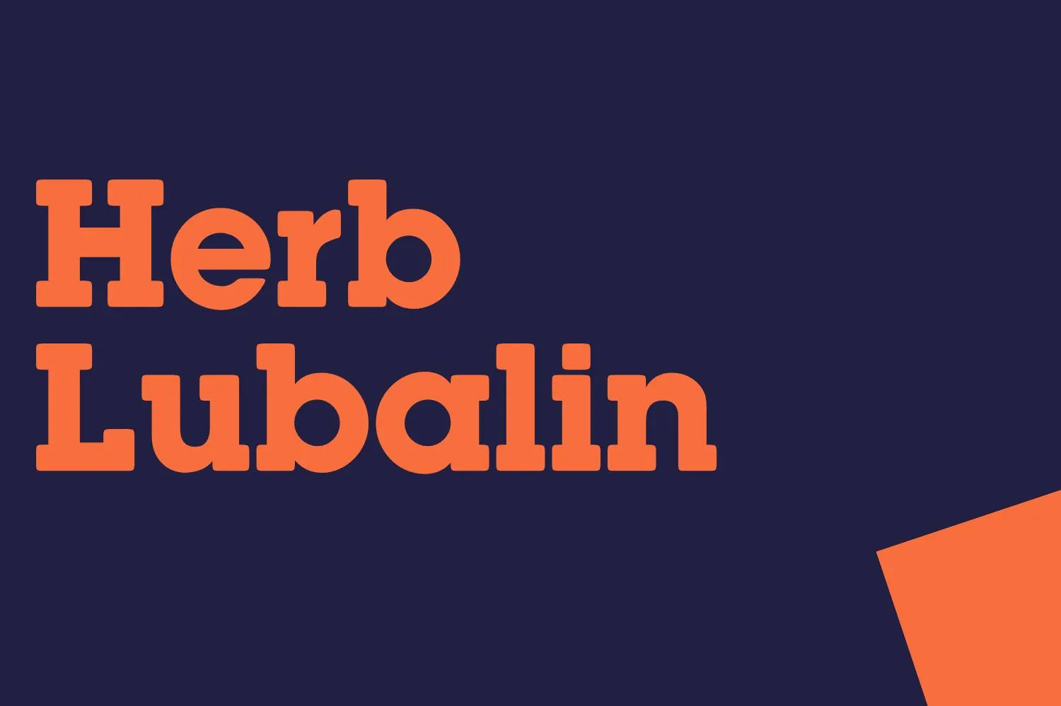 Herb Lubalin Font Free Download
