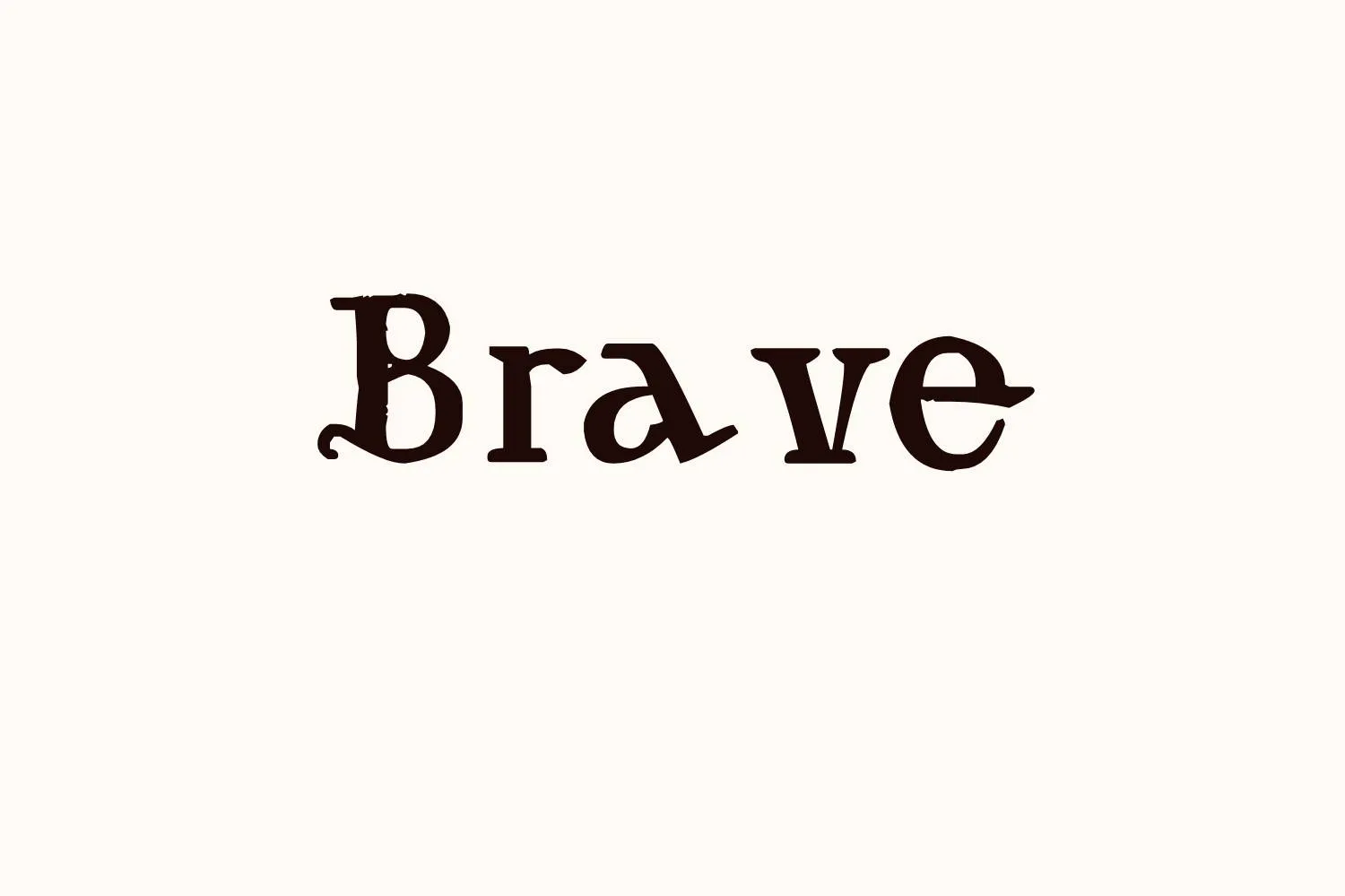 Brave Font Free Download
