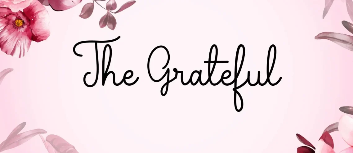 The Grateful Font Free Download