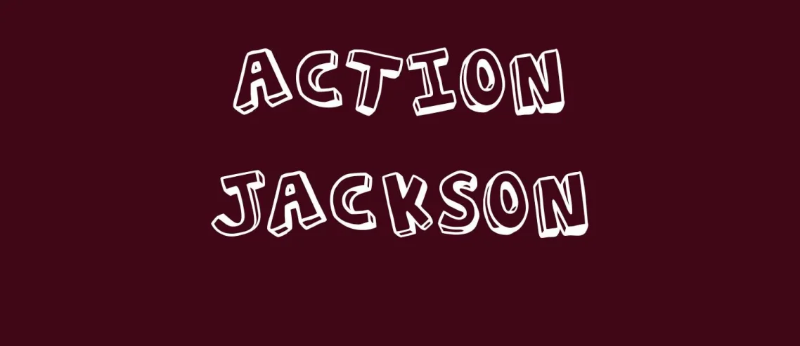 Action Jackson Font Free Download