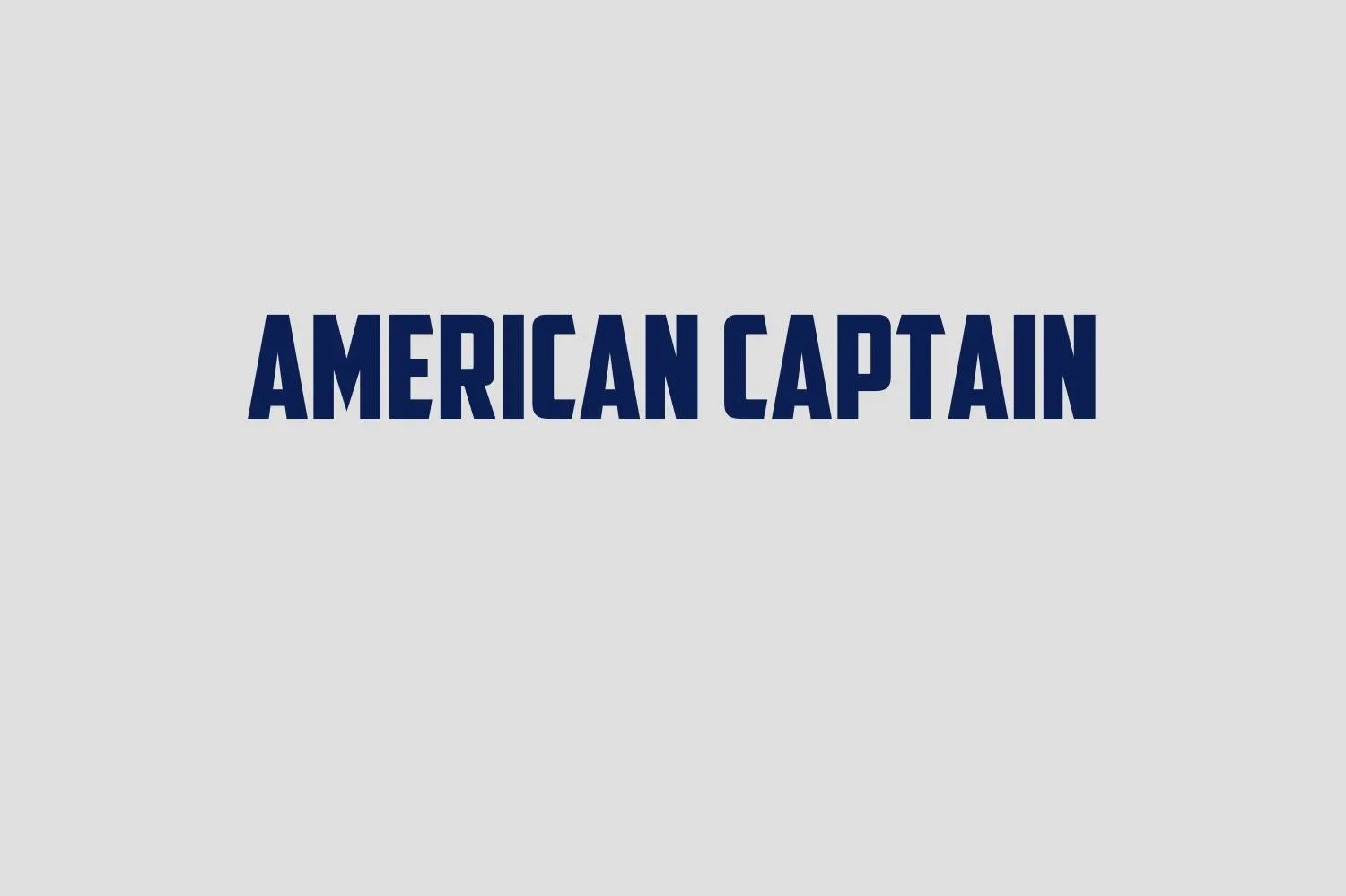American Captain Font Free Download